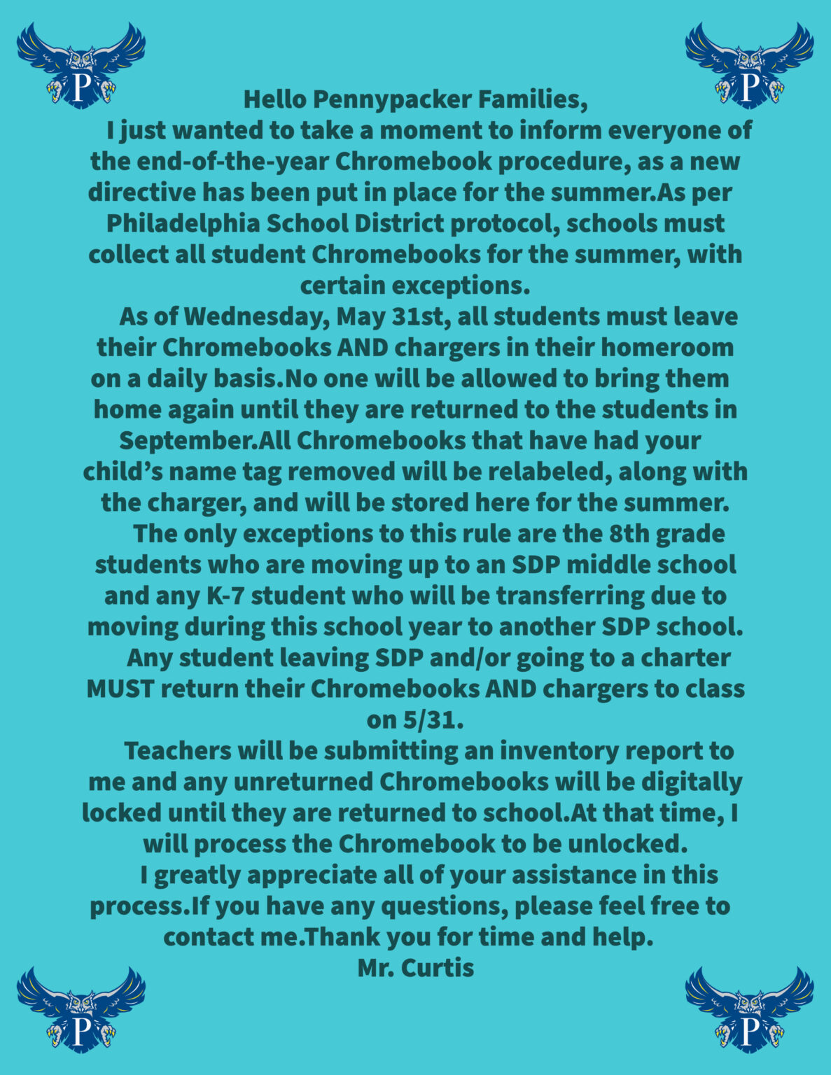 Samuel Pennypacker School – The School District of Philadelphia