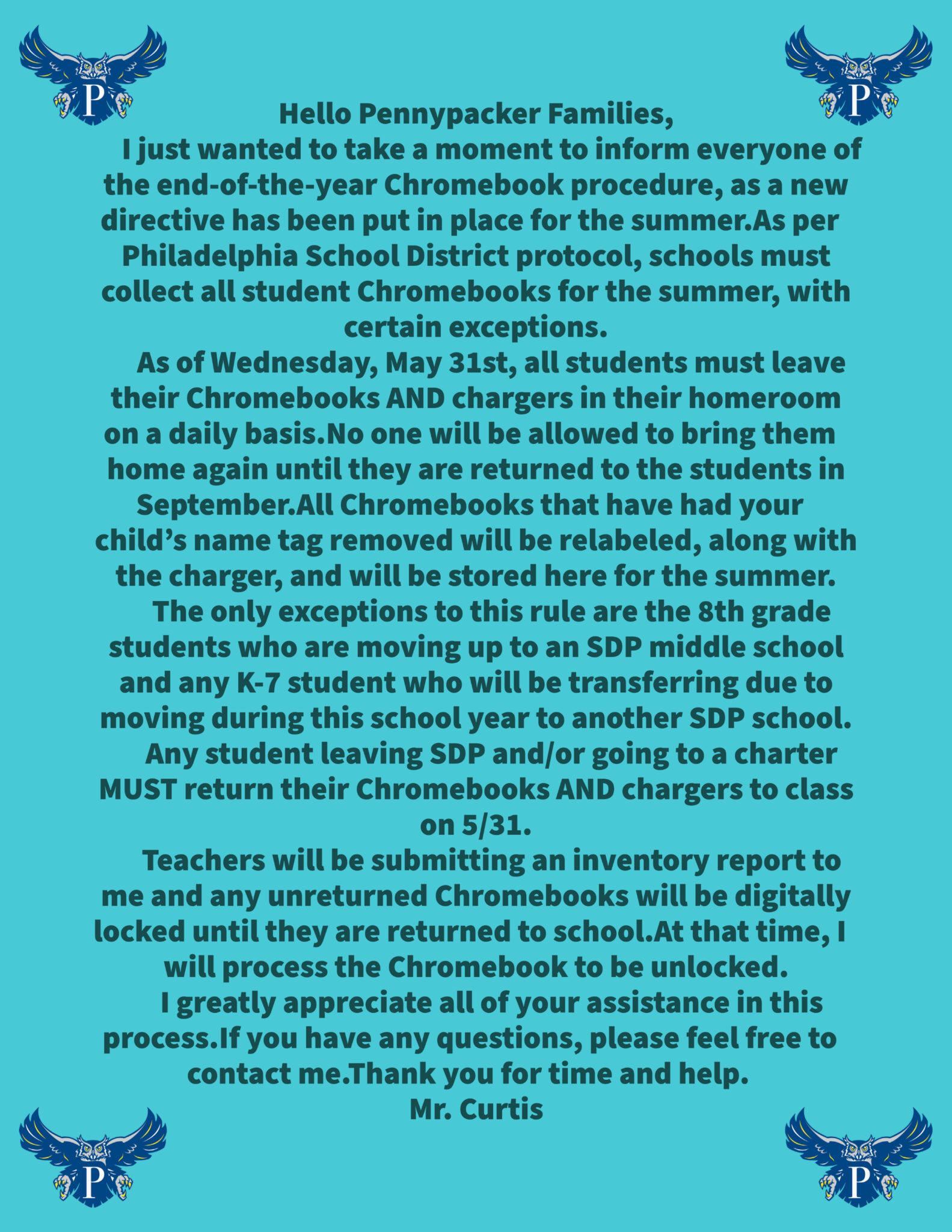 Samuel Pennypacker School – The School District of Philadelphia