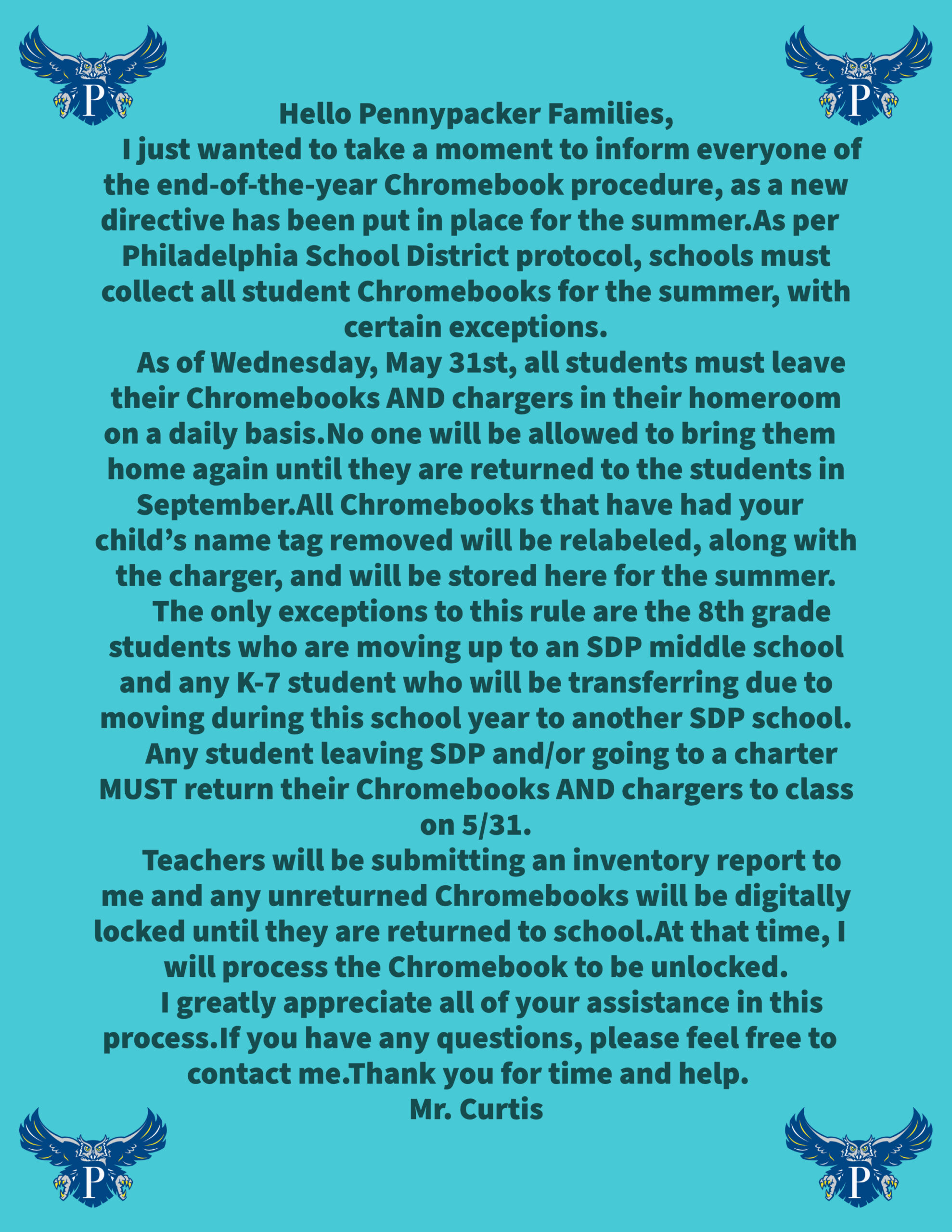 Samuel Pennypacker School – The School District of Philadelphia